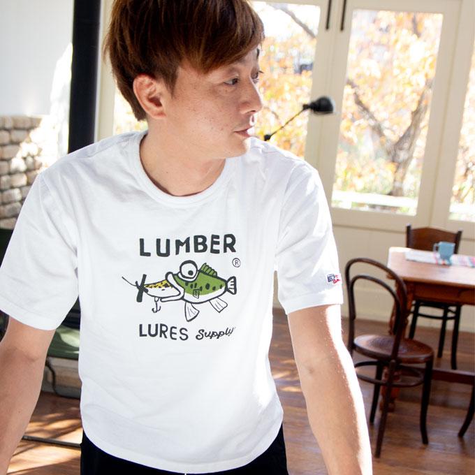 【LUMBER】丸呑みルアー T-SHIRTS 241282 : LUMBER Yahoo!ショッピング店 - 通販 - Yahoo!ショッピング
