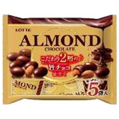 ロッテ アーモンドチョコレート シェアパック （97g） se : ルミーテック LED専門店 - 通販 - Yahoo!ショッピング