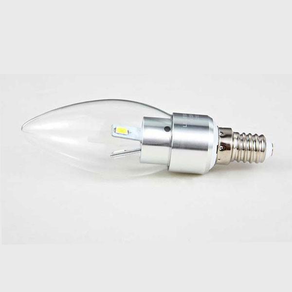 【3個セット】ledシャンデリア電球 口金E12 E14 E17 E26 消費電力3W 25W相当 電球色 360度全面発光 led電球 シャンデリア型 : ルミーテック - 通販 ...