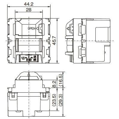 JIMBO 神保電器 JEC-BN-PAS3(SV) J-WIDE SLIMシリーズ メタリックスリム 適合器具 壁用 埋込感熱センサスイッチ(2線式) : 電材PRO SHOP ...