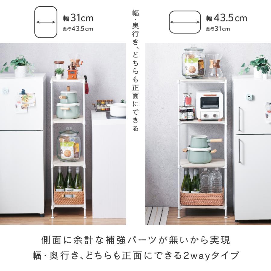 ルミナス スマートシリーズ 追加パーツ 専用パーツ スマートパーツ ラック キッチンラック ポール径12.7mm スチールラック 幅40 韓国インテリア C12-4030 : c12-4030 ...