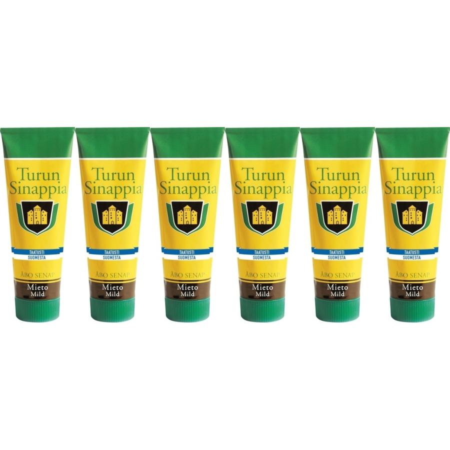 Turun Sinappia Vkev トゥルン マスタード ストロング 275g X 6本セット マスタード からし フィンランドのマスタードです - 調味料、スパイス