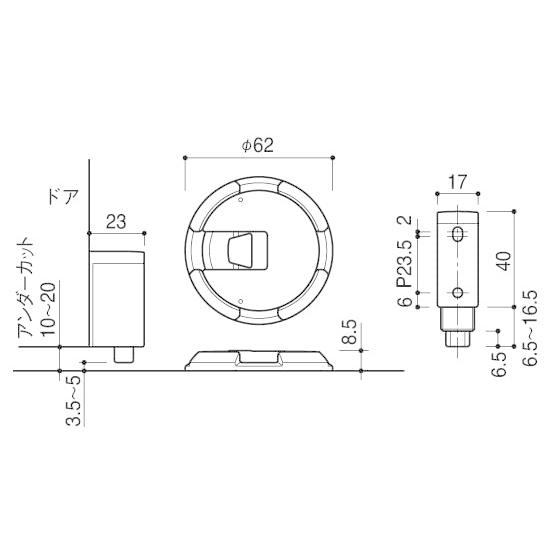 KAWAJUN カワジュン ドアキャッチャー AC-784-XN : s-b0032s4ofe-20240429 : ルンピニ ストア - 通販 - Yahoo!ショッピング