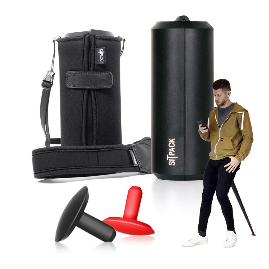 SITPACK 2.0、シットパック用カバー、ステッカー付きセット 軽量 コンパクトチェア 持ち運び 椅子 アウトドア 折りたたみ シットパック SITPACK :y21032646001 ...