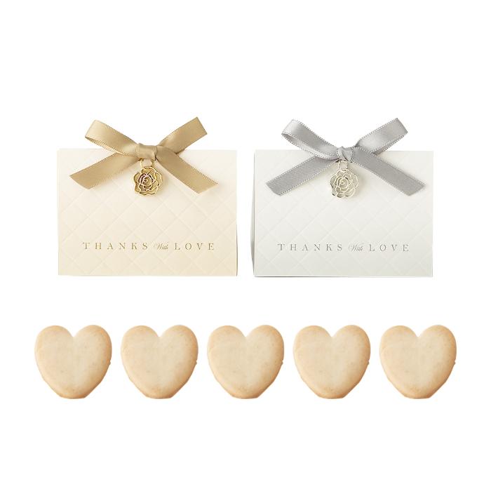 【プチギフト】ローズミニポーチ（ハートクッキー）1個 1762【サンクスギフト・焼き菓子】※5個単位でご注文ください : 1762 : ギフトのルナルーチェ - 通販 - Yahoo!ショッピング