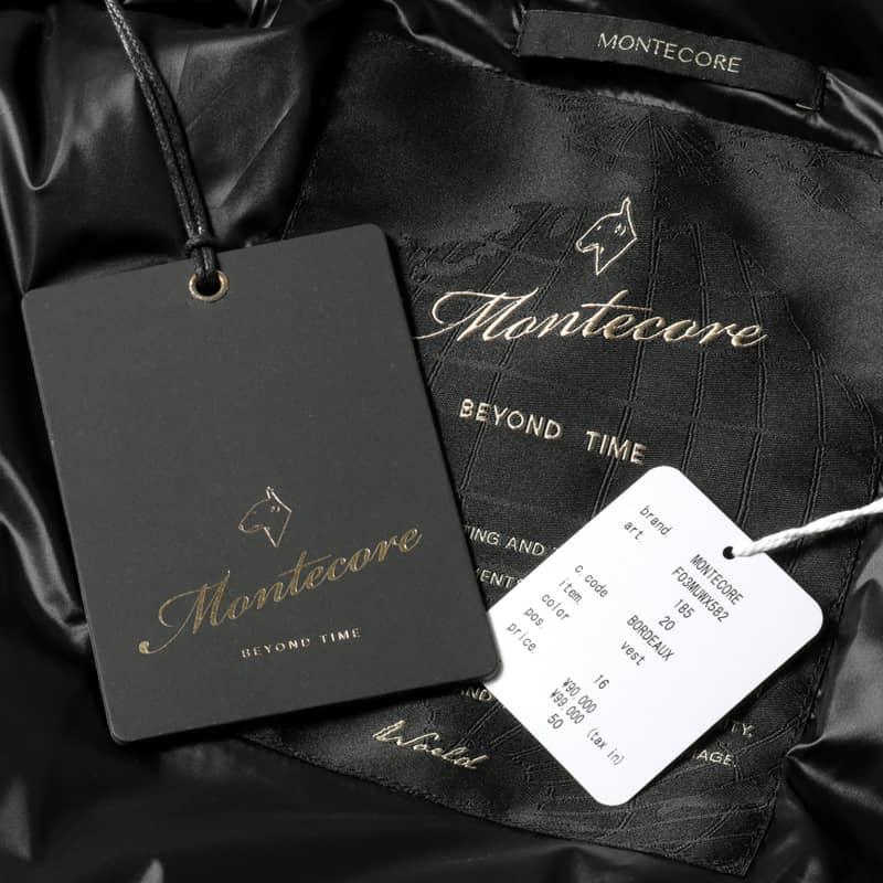 Montecore / モンテコーレ撥水ポリエステルストレッチツイルフーデッドダウンベスト(F03MUWX582)（ボルドー） : mnt2370161 : ルネドメニカ ヤフーショッピング店 ...