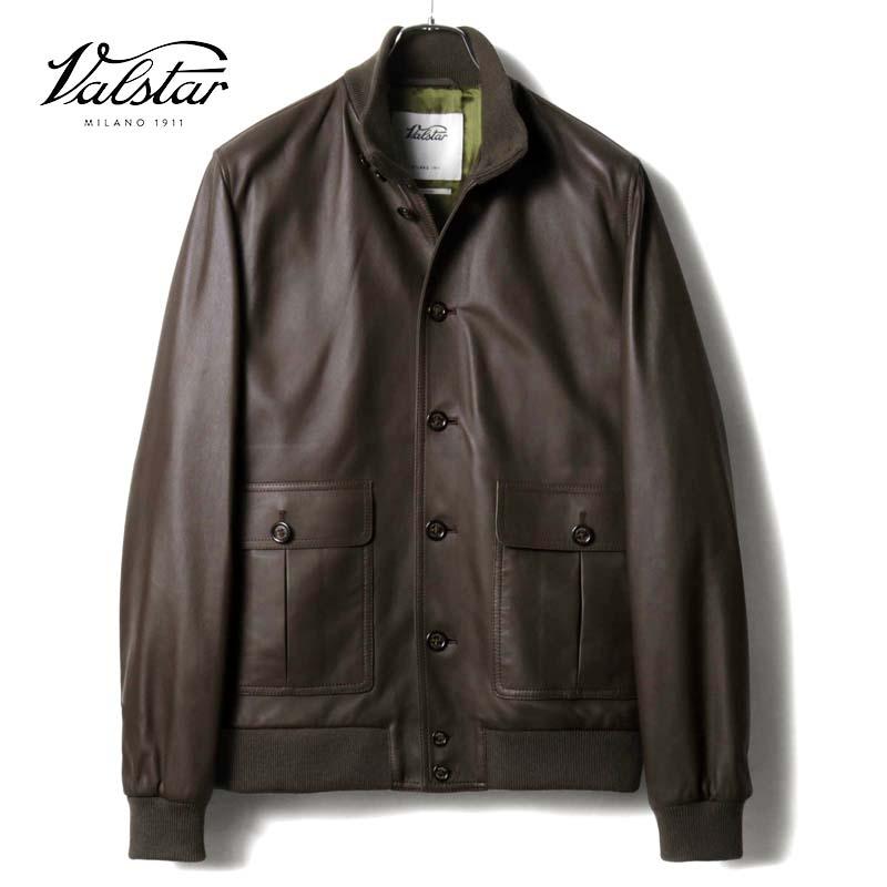 Valstar / ヴァルスター VALSTARINOラムナッパレザーバルスターブルゾン(REGULAR FIT/407A.F303 ...
