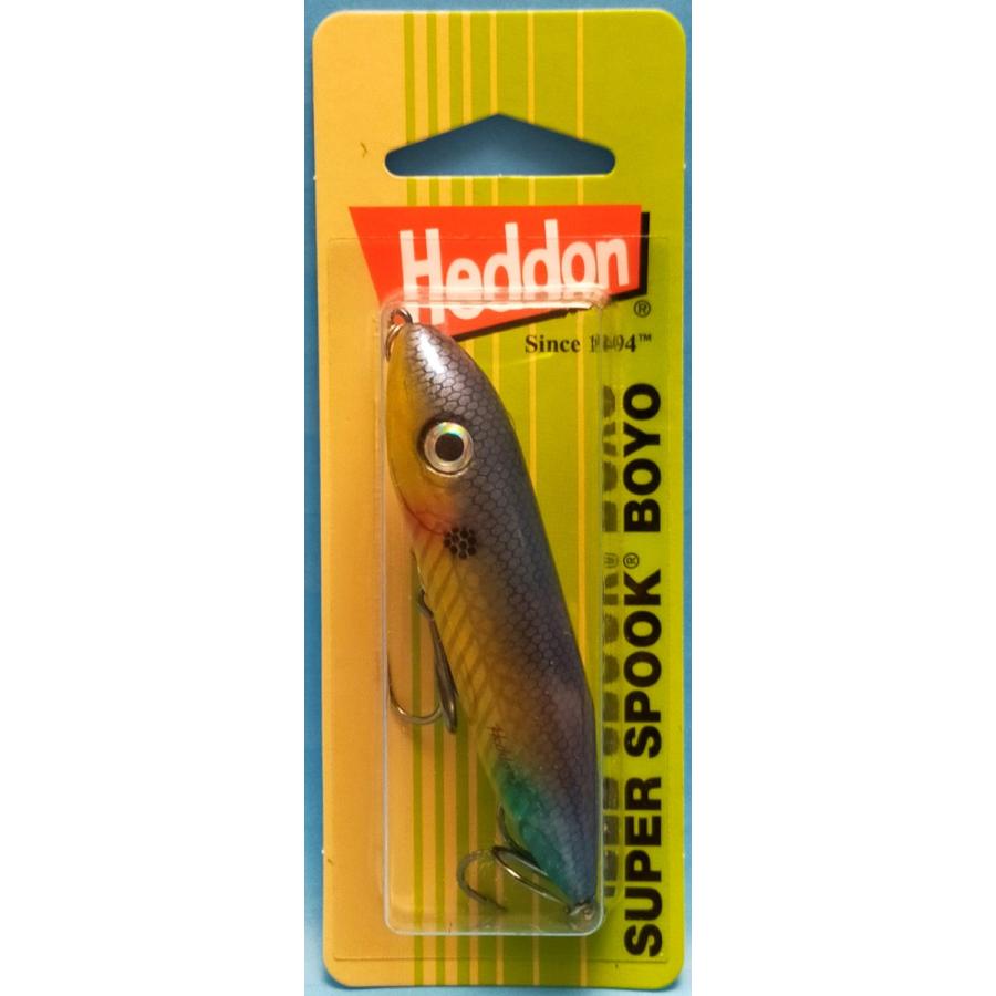 Heddon Heddon ヘドン スーパースプークボイオ HBS Wounded Shad : らんかぁ倶楽部 - 通販 - Yahoo!ショッピング