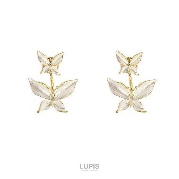 ピアス レディース バタフライ 蝶 バックキャッチ 上品 エレガント ガーリー 華やか きれいめ 韓国 lupis ルピス : v2623 ...