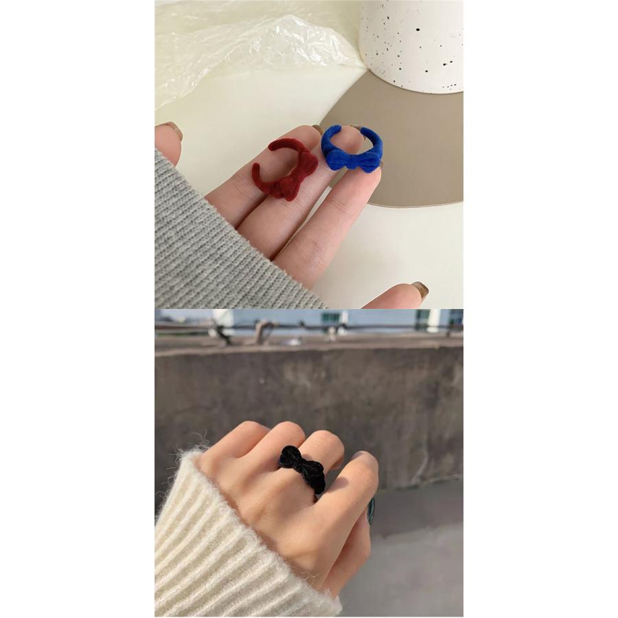 ベロア テディベア&リボン リング 指輪 クマ くま リボン シルバー アクセサリー ファンシー ぬいぐるみ ジュエリー :velor-ring-01:LUPO - 通販 - Yahoo!ショッピング