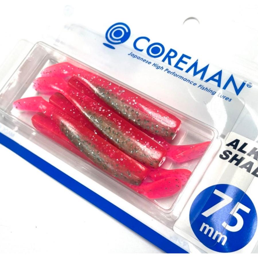 COREMAN コアマン アルカリシャッド 75mm (カラー番号001〜058 COREMAN コアマン アルカリシャッド 75mm (カラー番号001〜058