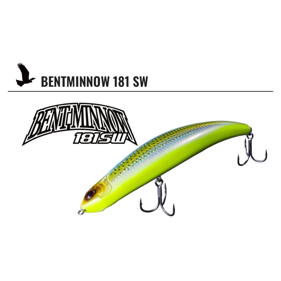 O.S.P BENTMINNOW 181 SW ベントミノー 181 SW : ルアーショップB.B - 通販 - Yahoo!ショッピング