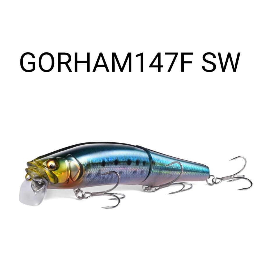 Megabass 特価 メガバス GORHAM ゴーラム 147F SW 147mm 45g : ルアーショップB.B - 通販 - Yahoo!ショッピング