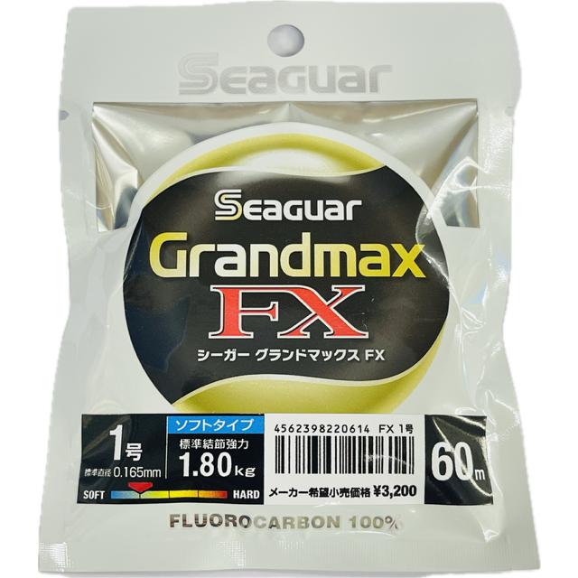 Seaguar シーガー グランドマックスFX 60m 1号 フロロカーボン ハリス : ルアープラス - 通販 - Yahoo!ショッピング