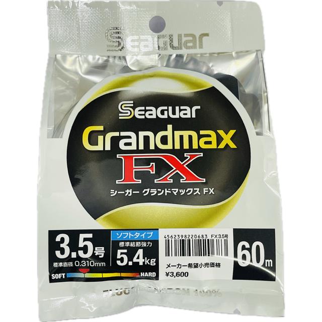 Seaguar シーガー グランドマックスFX 60m 3.5号 フロロカーボン ハリス : ルアープラス - 通販 - Yahoo!ショッピング