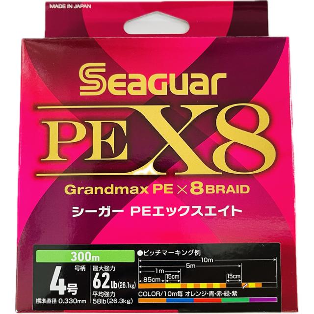 Seaguar クレハ シーガー PEX8 300m 4号 : ルアープラス - 通販 - Yahoo!ショッピング