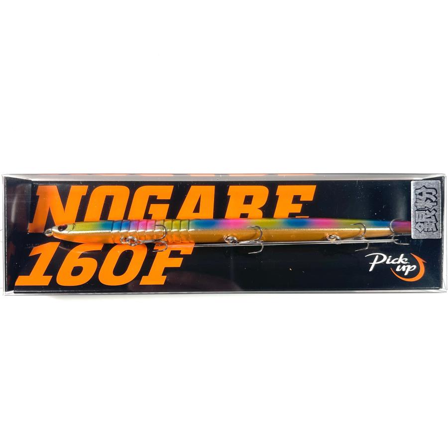 ノガレ 160F #001 銀粉レインボー ピックアップ(pickup) : ルアープラス - 通販 - Yahoo!ショッピング