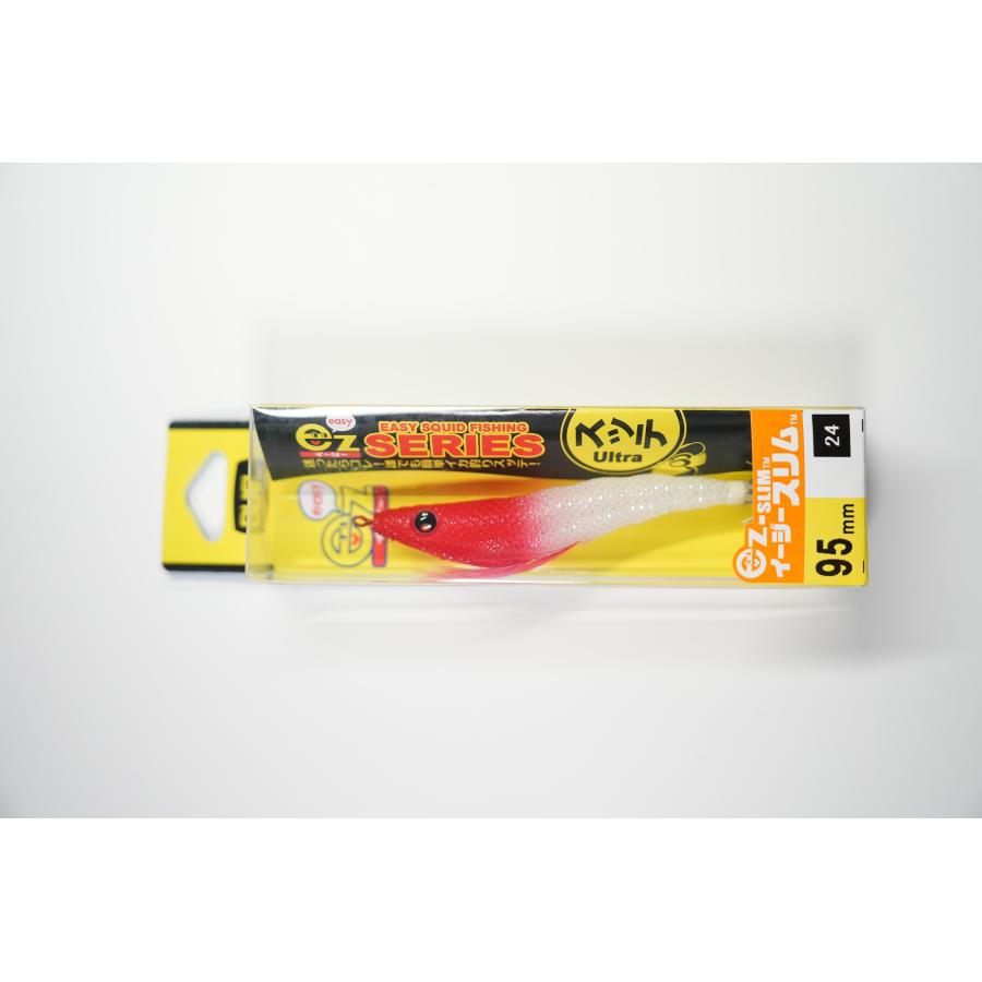 DUEL デュエル イージースリム 布巻 95mm ホワイトレッドヘッド(24) : ルアープラス - 通販 - Yahoo!ショッピング