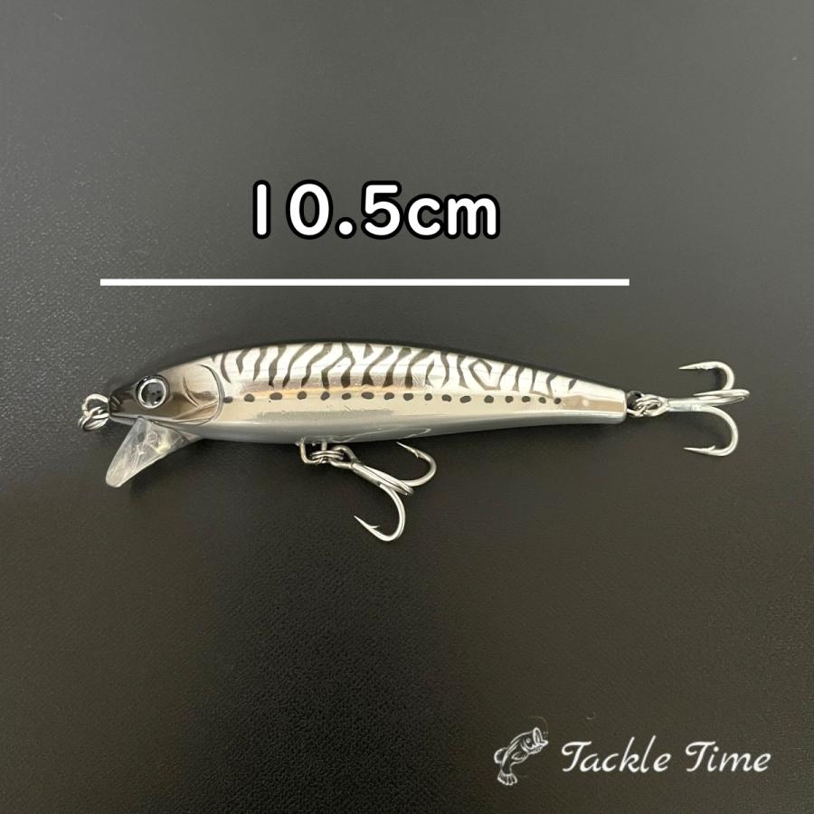 シンキングミノー 46g 10.5cm 105mm シーバス ルアー セット ヘビー ミノー ヒラメ 青物 サーフ 約50g ジグ並 飛ぶ 重い : ルアー&釣具 TackleTime ...