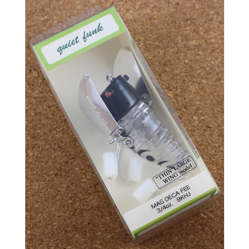 クワイエットファンク マグデカフィー BKHJ 3/4oz 薄型羽根の “THIN” LARGE WING装着モデル ...