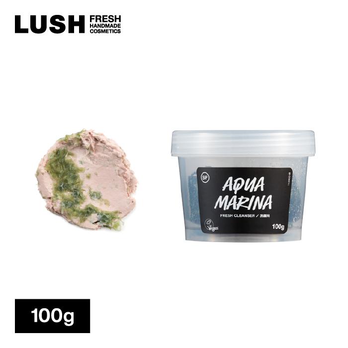 LUSH マリンに恋して 100g 洗顔 スキンケア プレゼント向け 皮脂 角質 シーソルト クレイ アロエベラ ヴィーガン 自然由来 手作り コスメ ラッシュ 公式 : LUSH公式 ヤフー ...