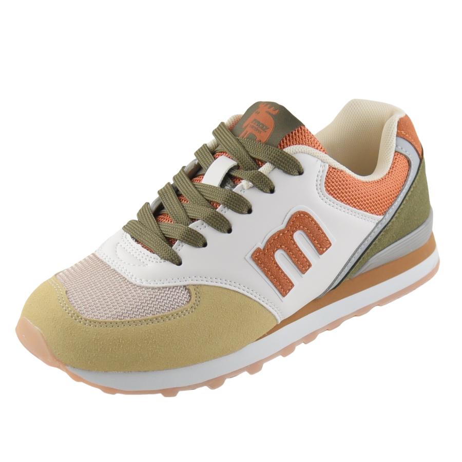 モズ moz 1335 【24秋冬新色入荷！】マルチカラー配色スニーカー レディース 軽量 歩きやすい :1335:lustre Yahoo!店 - 通販 - Yahoo!ショッピング