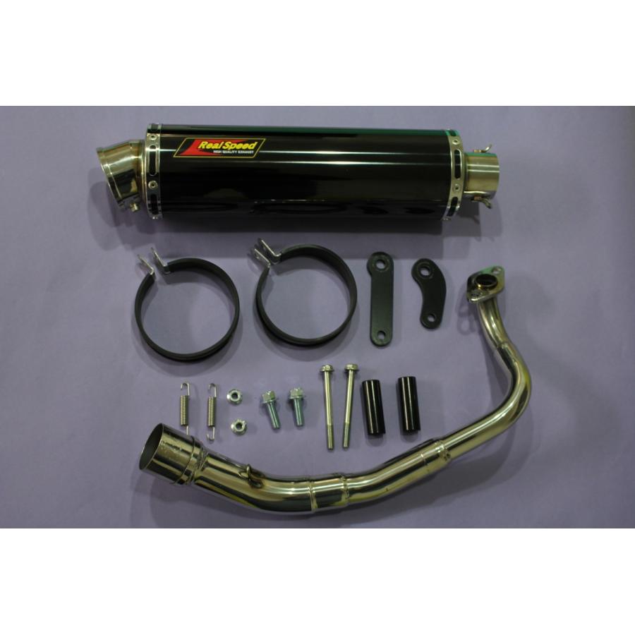 HORNET ADV ADV150 バイクマフラー 2BK-KF38 2020年〜2021年モデル対応 Cougar クーガ ステンレス ブラックカラー マフラー Realspeed リアル ...