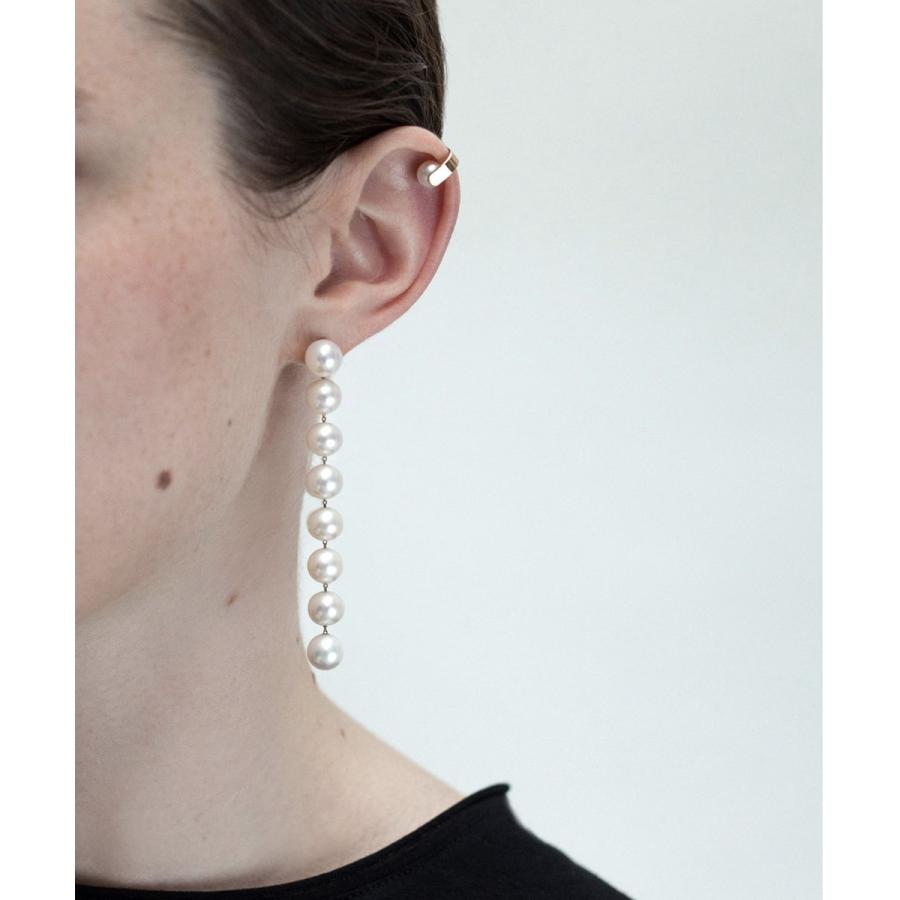 SASKIA DIEZ サスキア ディツ STRIPE PEARL EARCUFF シルバー : saskia-067 : ラブリ - 通販 - Yahoo!ショッピング