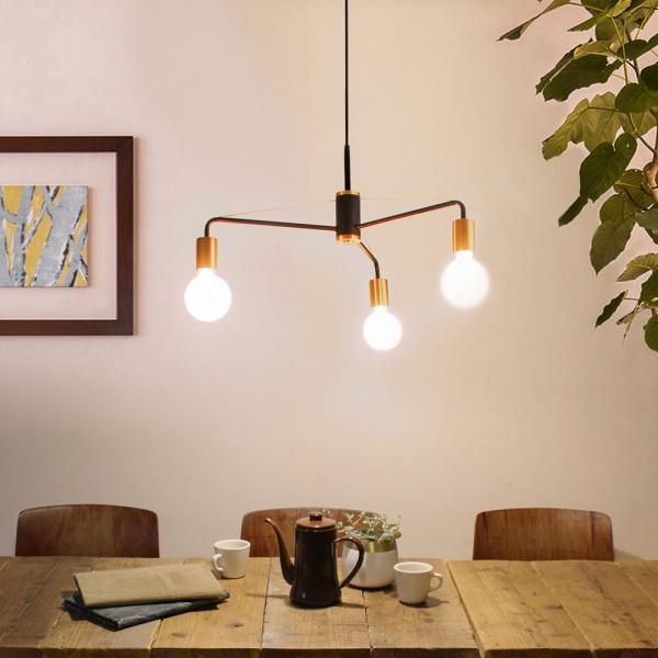 DI CLASSE 公式店限定 ペンダントライト 3灯 E26 トレノ LED対応 Treno LP3132 真鍮 ブラック 黒 デザイン照明 インテリア照明 照明器具 照明 おしゃれ ...