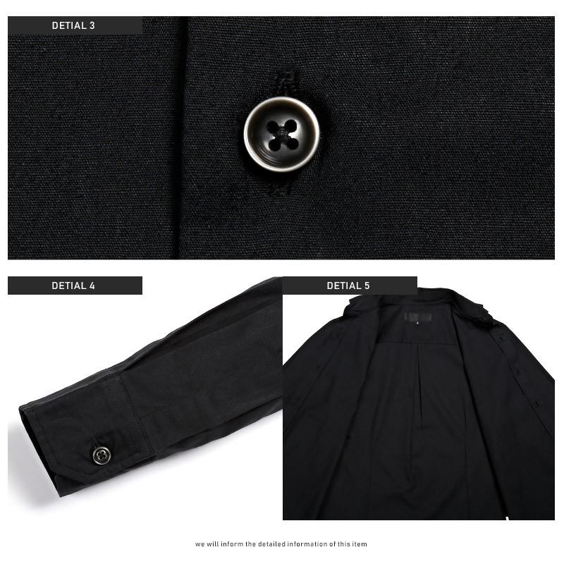 シャツ メンズ 無地 長袖/Garson Wave(ギャルソンウェーブ)日本製〜極-きわみ〜ブロードホリゾンタルカラーシャツ/日本製 国産 ブロード ブロードシャツ ドレス ...