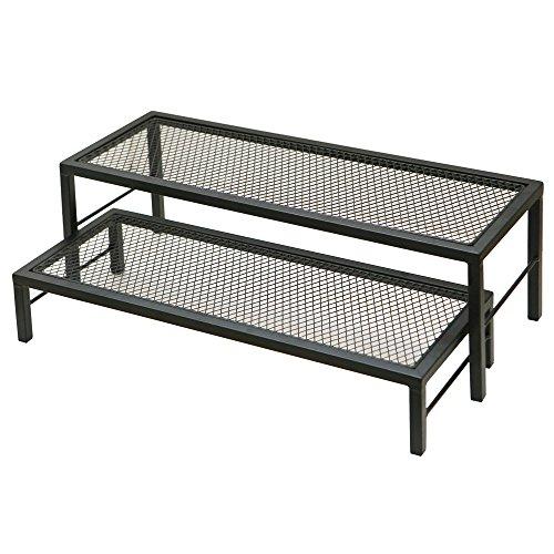 ルームアンドホーム フラワースタンド 観葉植物 ガーデニング 2段 コンベト ブラック S 60×23×10.5cm M 64×23×20.5c : LUXSPEI - 通販 - Yahoo ...