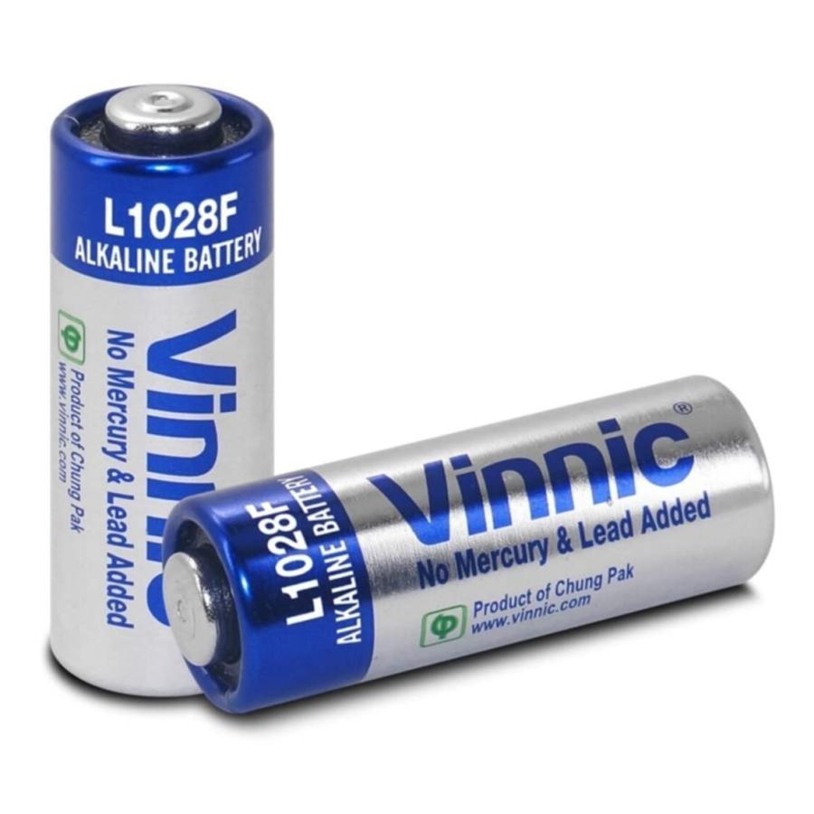 Vinnic 23A アルカリ12V積層電池 10個 L1028F GP23 MN21 A23 LRVO8 L1028 ...