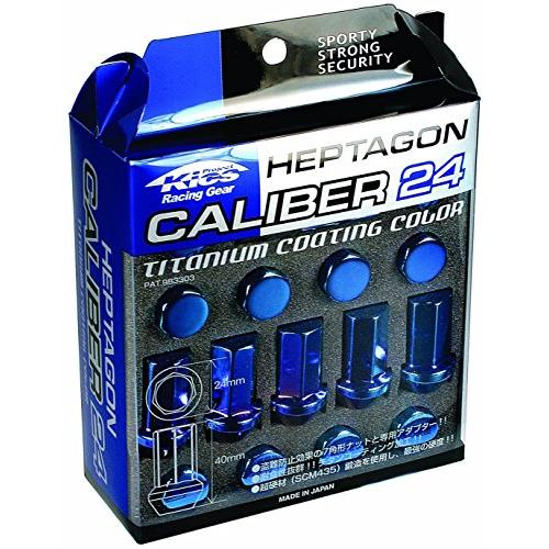 KYO-EI協永産業 HEPTAGON CALIBER 24 M12×P1.5 IPブルー 個数:20P 品番 HPC-01 : LUXSPEI - 通販 - Yahoo!ショッピング