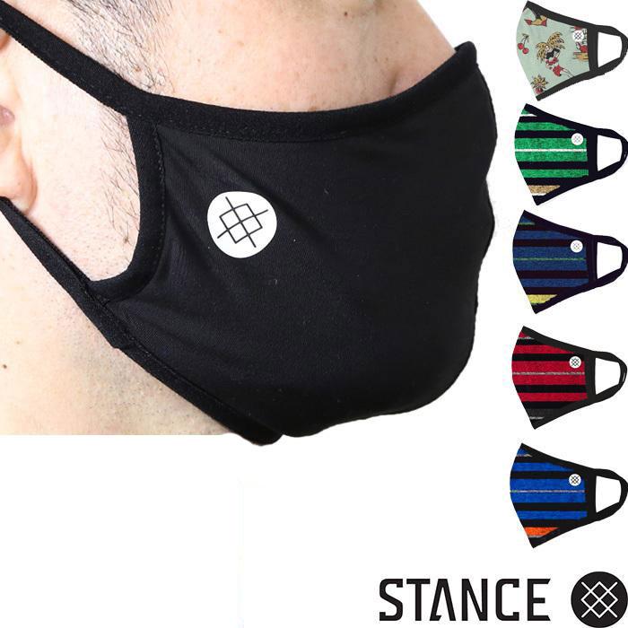 STANCE MASK スタンス マスク 洗える ファッション リバーシブル メンズ レディース ブランド 柔らかさと滑らかな肌触り : ラグ ...