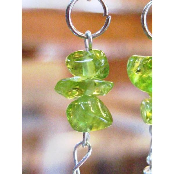 パワーストーン ペリドット水晶カットピアス 0001 : luz - 通販 - Yahoo!ショッピング