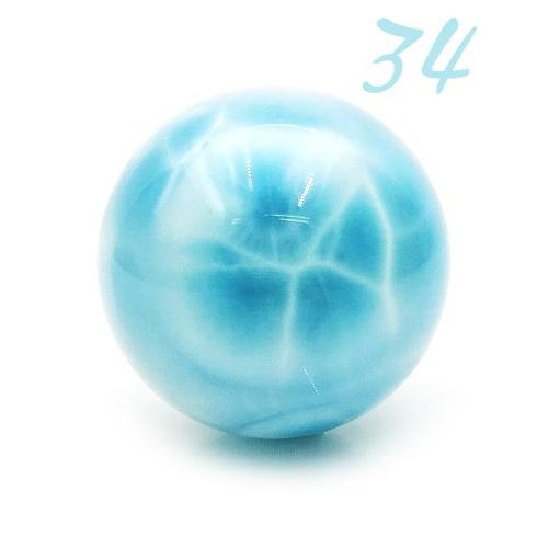 高品質 丸玉 ラリマー 34mm 約62g : luz - 通販 - Yahoo!ショッピング