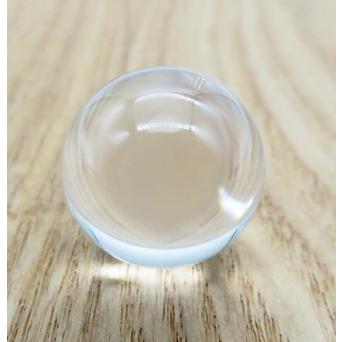 水晶丸玉 14mm玉 AAA クリアー 透明度高い 高品質 1個売り 天然石丸玉 Quartz クリスタル クォーツ 水晶玉 パワーストーン 穴無し 台別売り : 240403900 ...