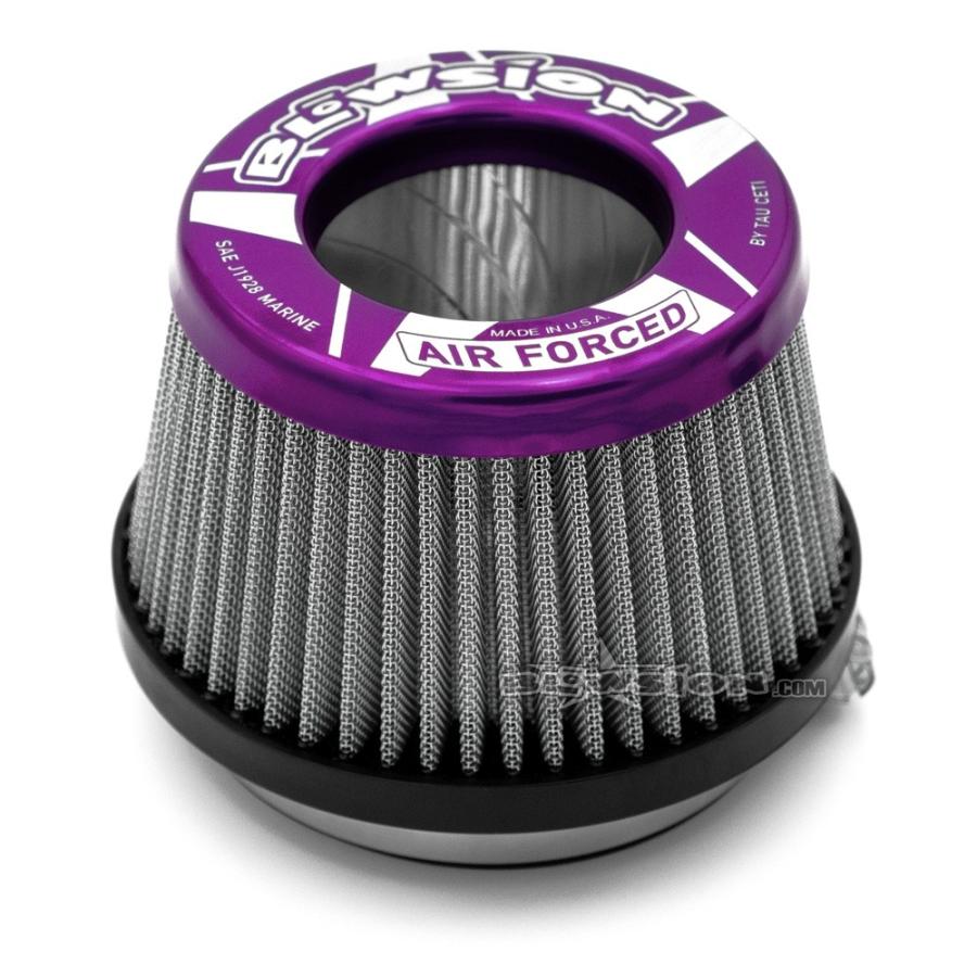 《01-02-033》BLOWSION Tornado Filter 2.25” Purple トルネード フィルター 63.5mm パープル : ルクシィ - 通販 - Yahoo!ショッピング