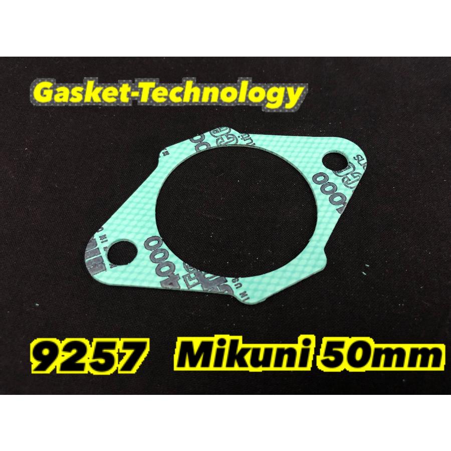 《9257》 COMETIC キャブレターベースガスケット MIKUNI ミクニ 50mm SBN カワサキ ヤマハ : ルクシィ - 通販 ...