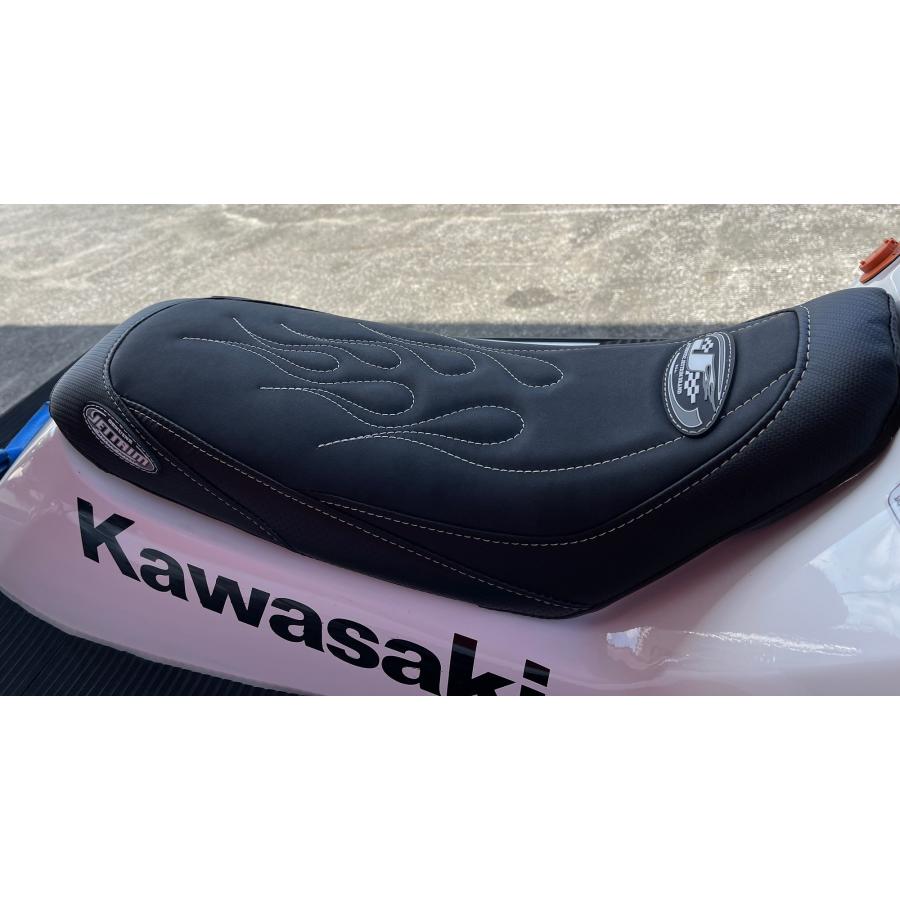 《JT-KX2103》JETTRIM KAWASAKI 800X-2 ジェットトリム カワサキ X-2 シートカバー ブラックxホワイト : ルクシィ - 通販 - Yahoo!ショッピング