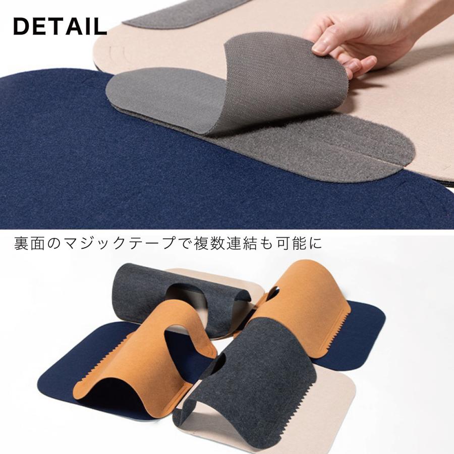 pidan ピダン 猫用 トンネル 2枚set ネコ おもちゃ おしゃれ キャットトンネル かくれんぼ 寝床 フェルト 組み合わせ自由 心地よいベッド 送料無料 : Lycka Till ...