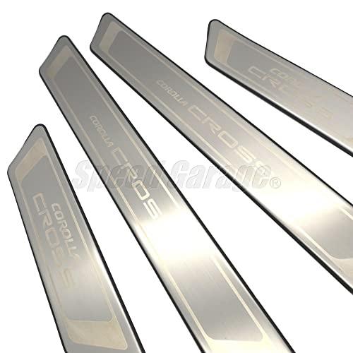 Speed Garage トヨタ カローラクロス ZSG10 ZVG1# MXGA1# 型 専用 スカッフプレート サイドシルプレート ドア ...