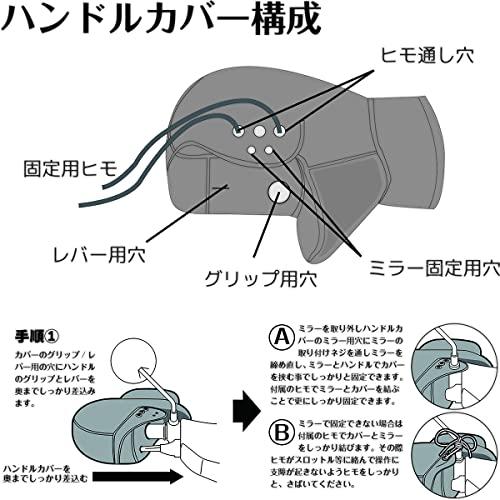 INFIMO 大阪繊維資材 ネオプレーン 防寒防水ハンドルカバー ブラック WNHC-03 : ライクラウン - 通販 - Yahoo!ショッピング