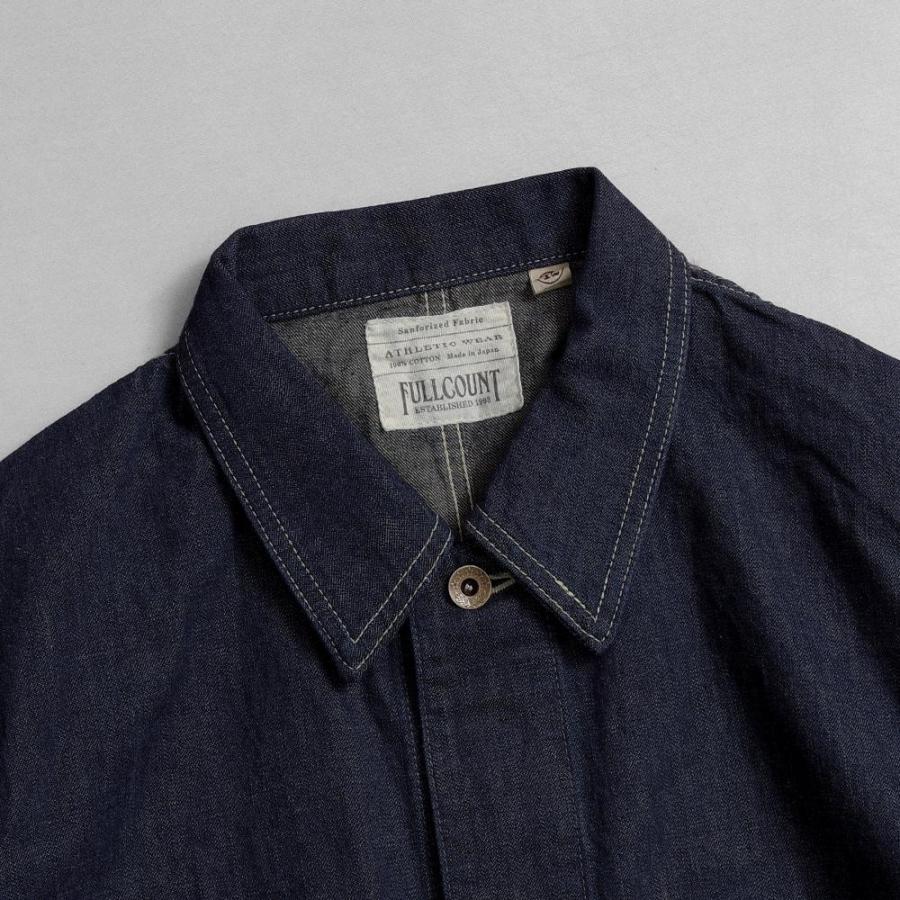 FULLCOUNT フルカウント 2015-1 Denim Chore Jacket One Wash デニムチョアジャケット ワンウォッシュ : fc2015-1dchorejktow ...