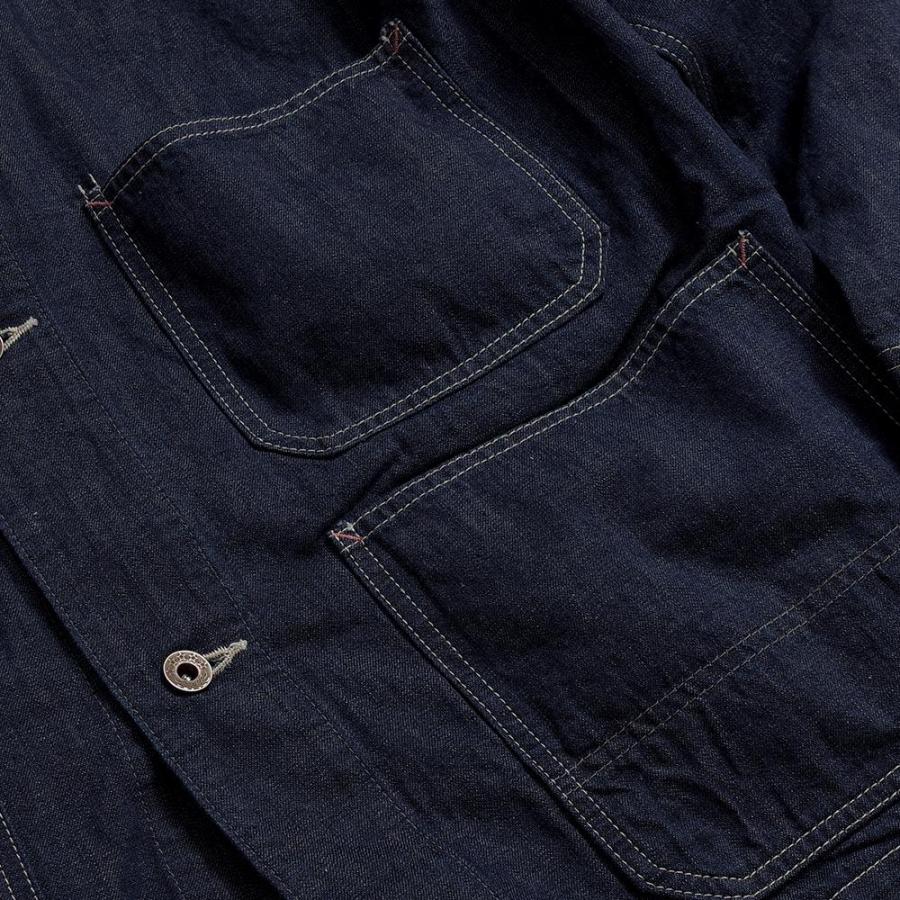 FULLCOUNT フルカウント 2015-1 Denim Chore Jacket One Wash デニムチョアジャケット ワンウォッシュ : fc2015-1dchorejktow ...