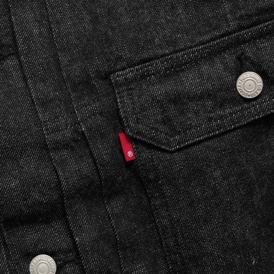 FULLCOUNT（フルカウント） 2102BK Type2 Black denim jacket ONE WASH ブラックデニムジャケット ...