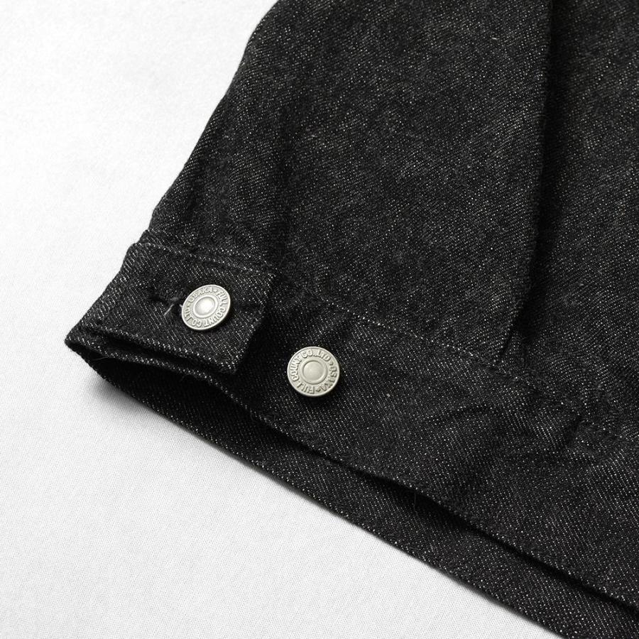 FULLCOUNT（フルカウント） 2102BK Type2 Black denim jacket ONE WASH ブラックデニムジャケット ...