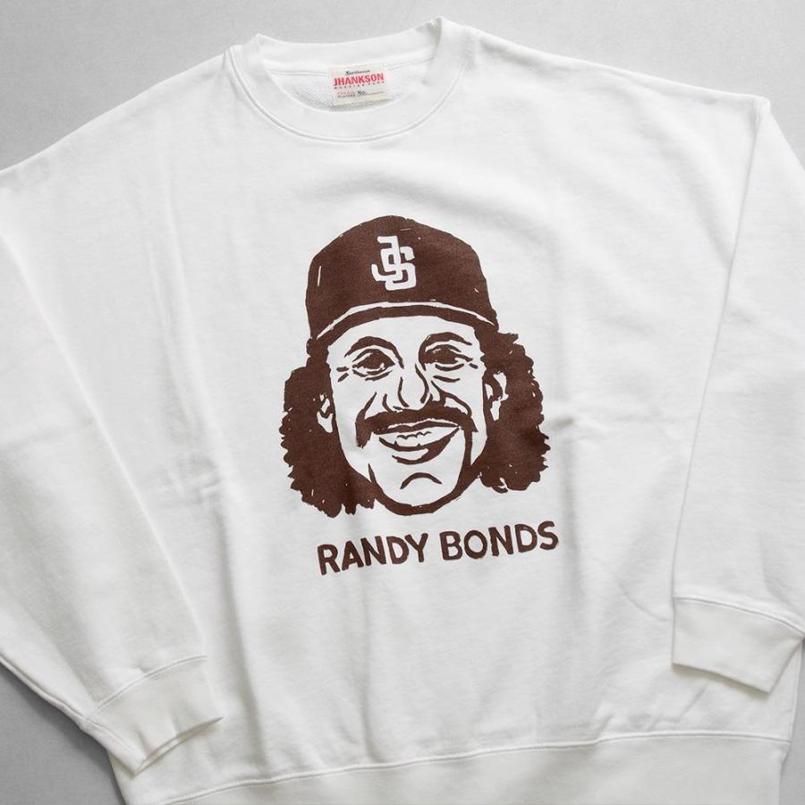 JHANKSON ジャンクソン RANDY BONDS SWEAT ランディ・ボンズ スウェット : jharbsw : LimeOnDishヤフーショップ - 通販 - Yahoo!ショッピング