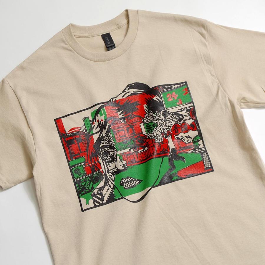 SOTA-COMICHEAD ソウタコミックヘッド ART PRINT S/S Tee "CHINA TOWN" アートプリント半袖Teeシャツ チャイナタウン : LimeOnDishヤフー ...