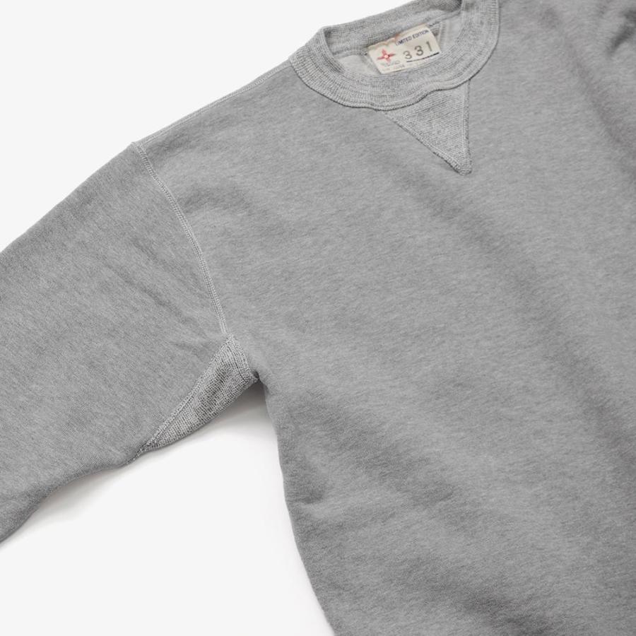 Two Moon TWO MOON トゥームーン 92022 LOOPWHEEL FLATSEAMER SWEATSHIRT Double V Gusset 吊り編み フラットシーマー 両V ...